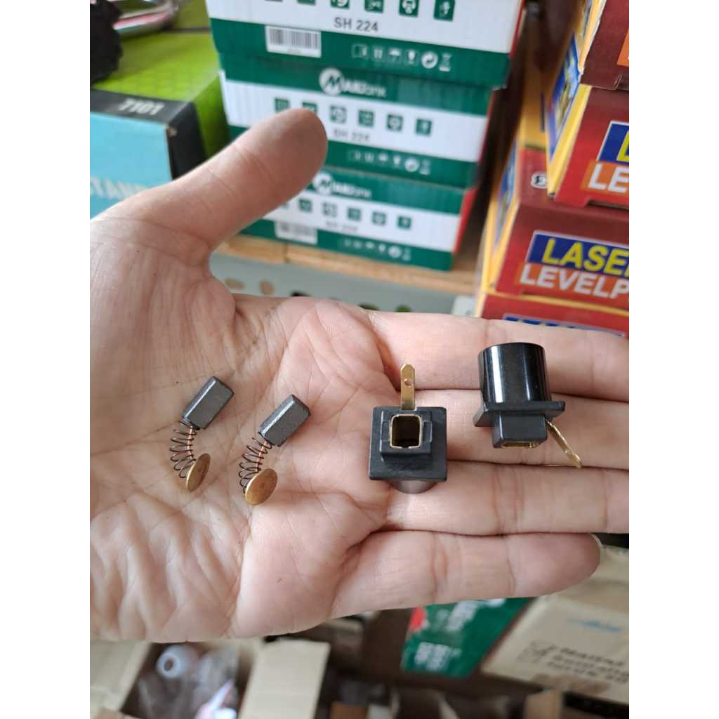 Jual Carbon brush Original mini grinder Mollar MG005 MG007 | Shopee ...