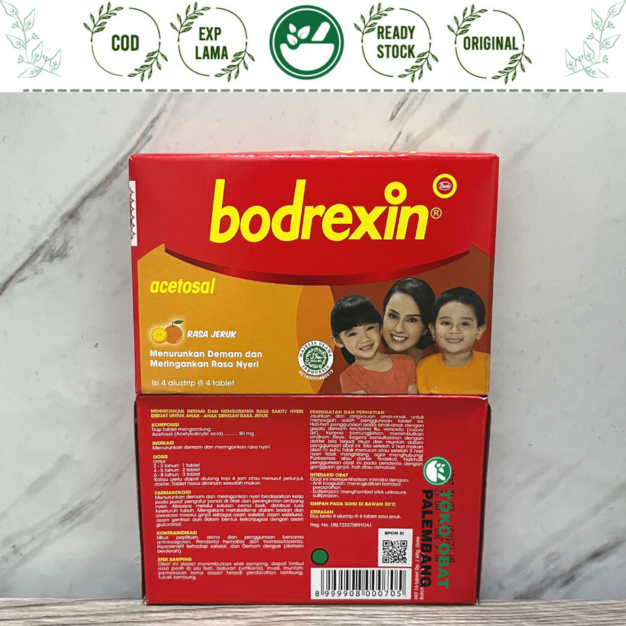 Jual BODREXIN 1 PAK 16 TABLET | Shopee Indonesia