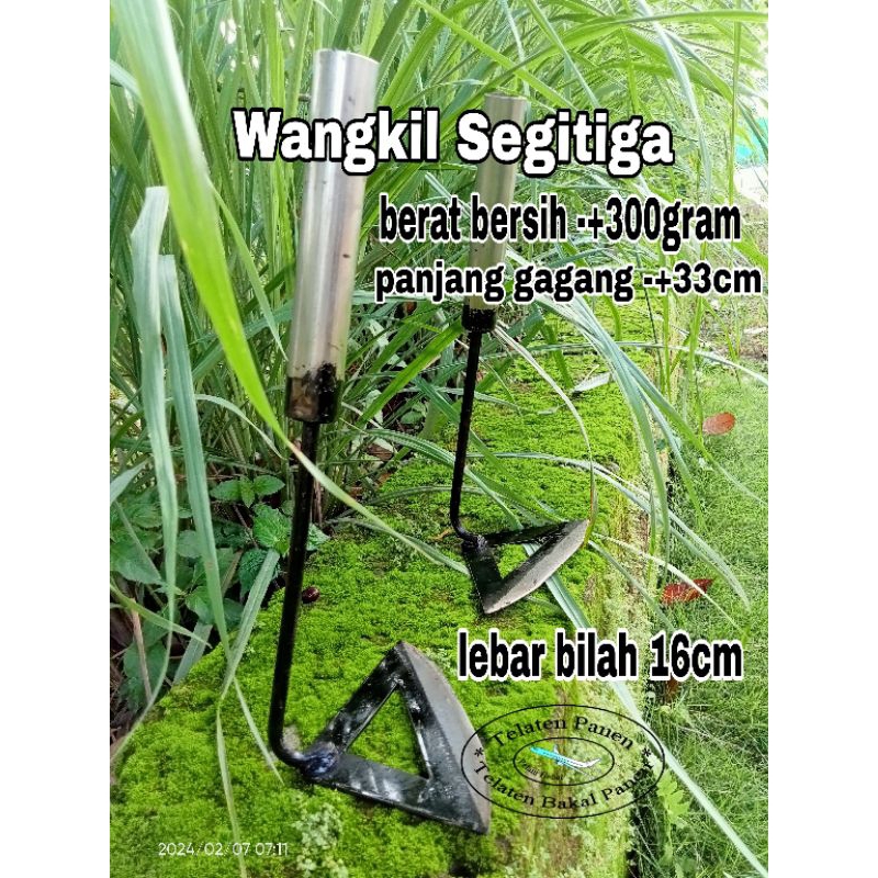 Jual Wangkil Segitiga | Kored rumput | Cangkul Kecil Serbaguna | Pacul ...