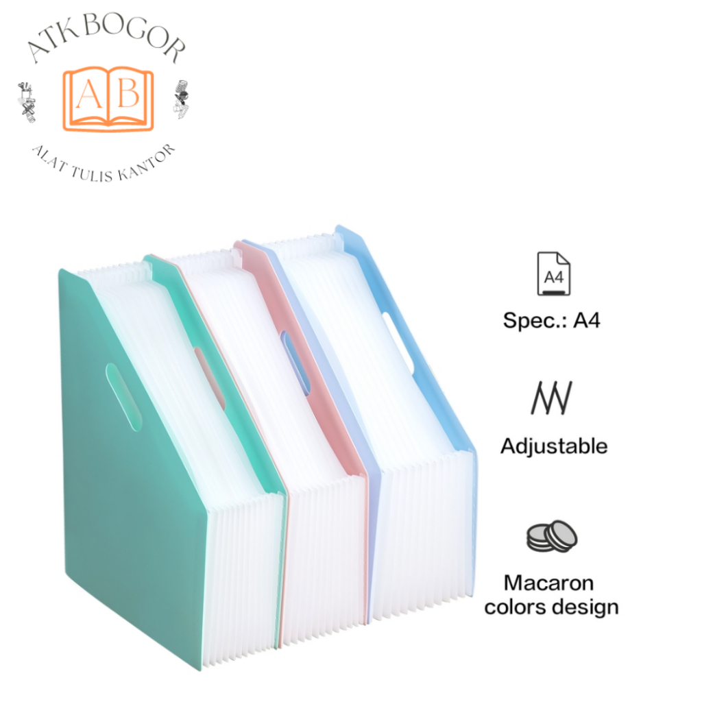 Jual Box File Deli EB41102 Expanding File Tempat Dokumen 13 Sekat ...