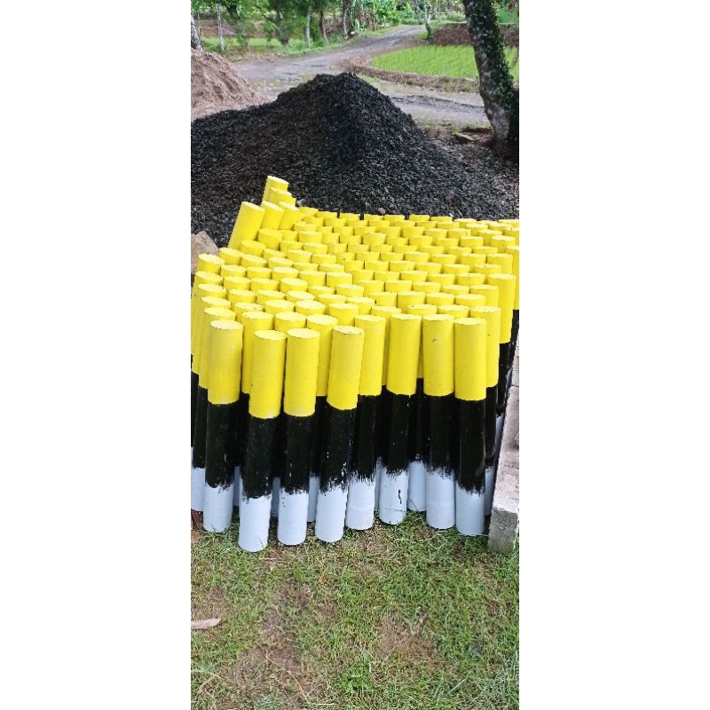 Jual patok pipa pembatas keamanan | Shopee Indonesia