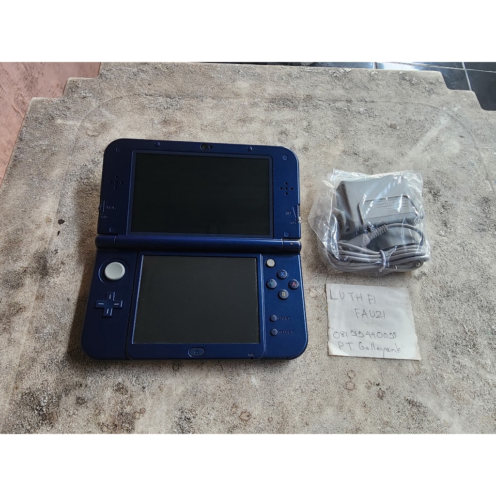 Jual New Nintendo 3DS LL XL Metallic Blue CFW Luma 64GB 02 | Shopee ...