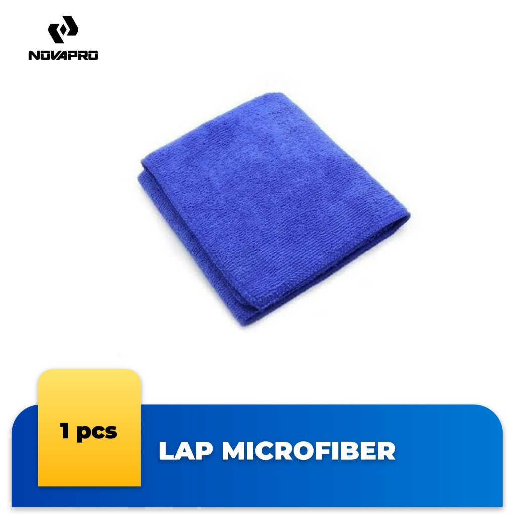 Jual NOVAPRO Kain Lap Micro Fiber Size 40 X 40 - Lap Serbaguna | Shopee ...