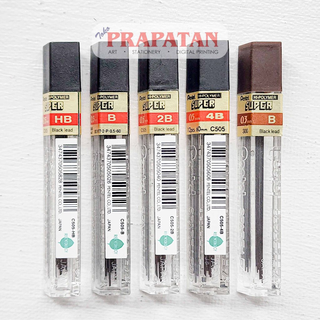 Jual Pentel Mechanical Pencil Lead Refill | Isi Pensil Mekanik | Shopee ...
