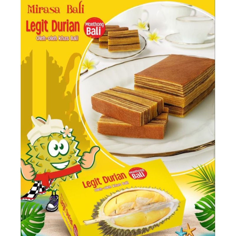 Jual Lapis legit durian mirasa bali lapis durian bali oleh oleh bali ...