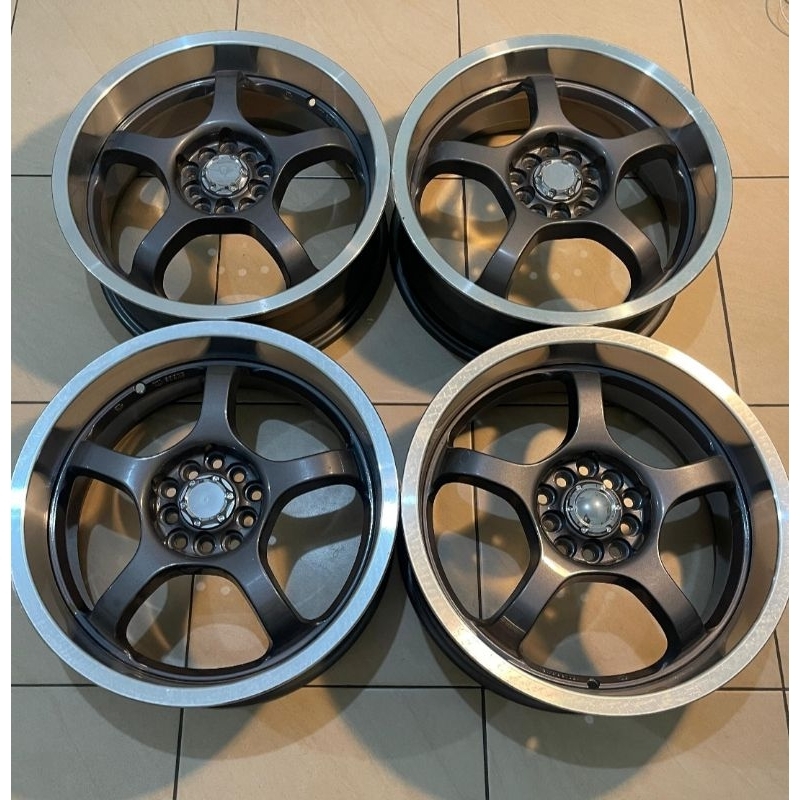 Jual Velg Original DTM RACING Ring 17. New old stock. Made in Japan ...