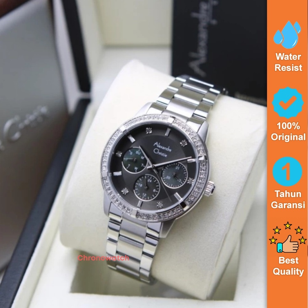Jual Jam Tangan Wanita Alexandre Christie AC 2A45 BF Original - Jam ...