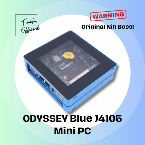 Jual ODYSSEY Blue J4105 Mini PC 128GB NVME Integrated Arduino | Shopee ...