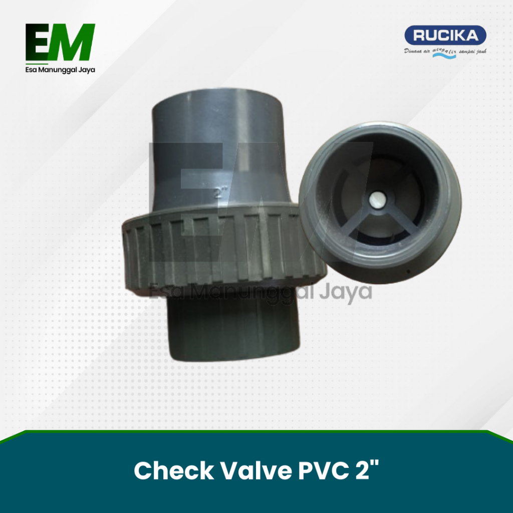 Jual Check Valve PVC 2" / Check Valve PVC 2 Inch | Shopee Indonesia