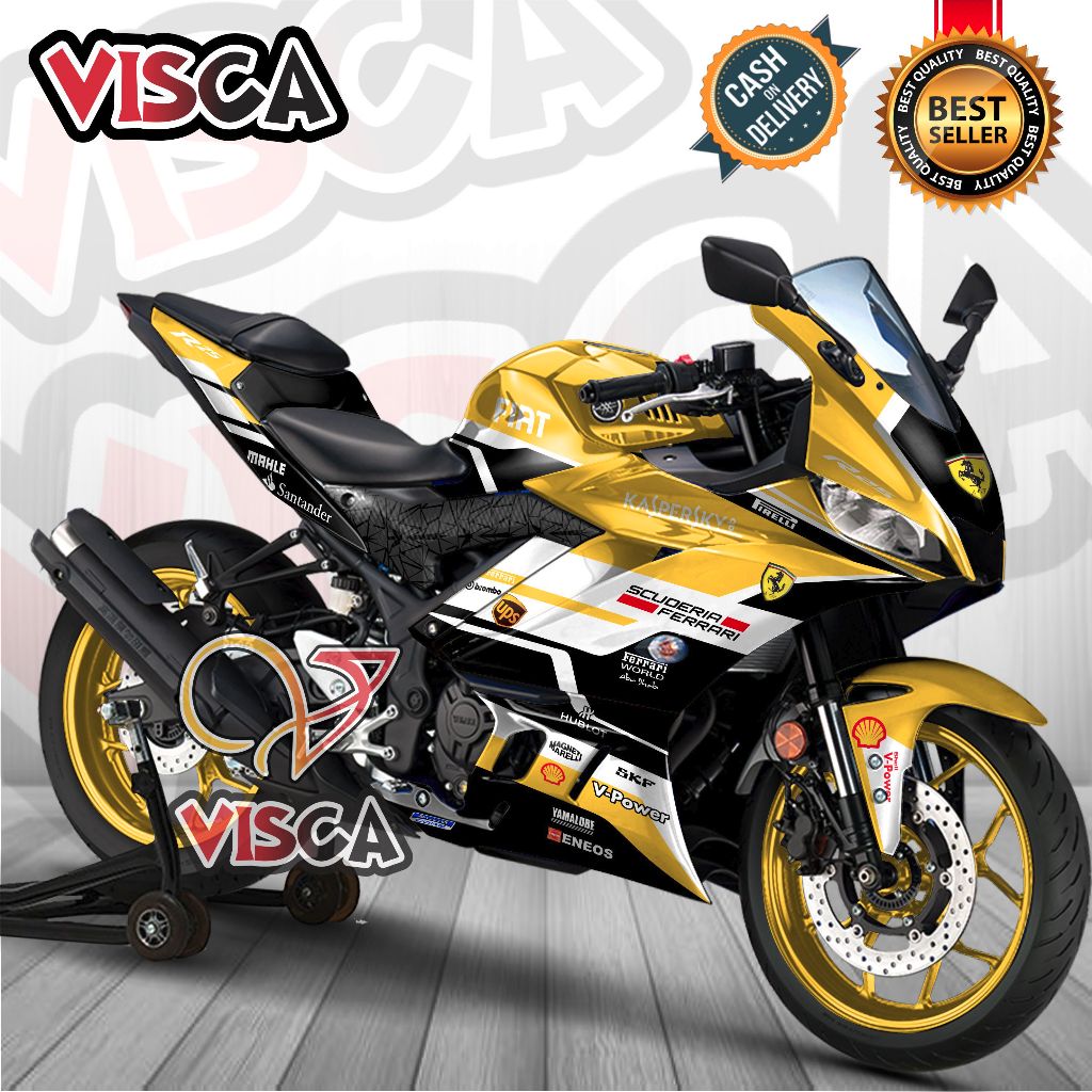 Jual Decal R25 Full Body Decal Yamaha R25 NEW Stiker R25/R3 Full Body ...