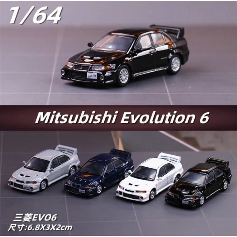 Jual Diecast Mobil Mitsubishi Lancer EVO 2 3 6 EX2000 Miniatur Die-cast ...