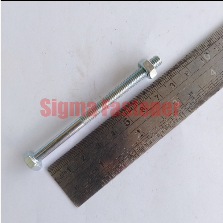 Jual Baut Mur Putih (BMP) M6x80 | Shopee Indonesia