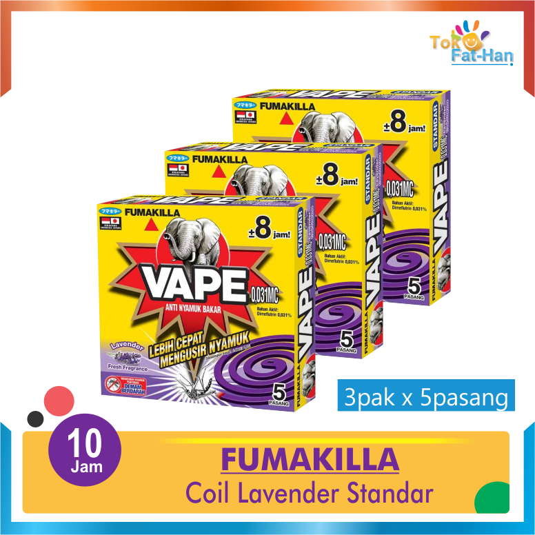 Jual OBAT ANTI NYAMUK BAKAR FUMAKILLA COIL 8 JAM ISI 5 PASANG | Shopee ...