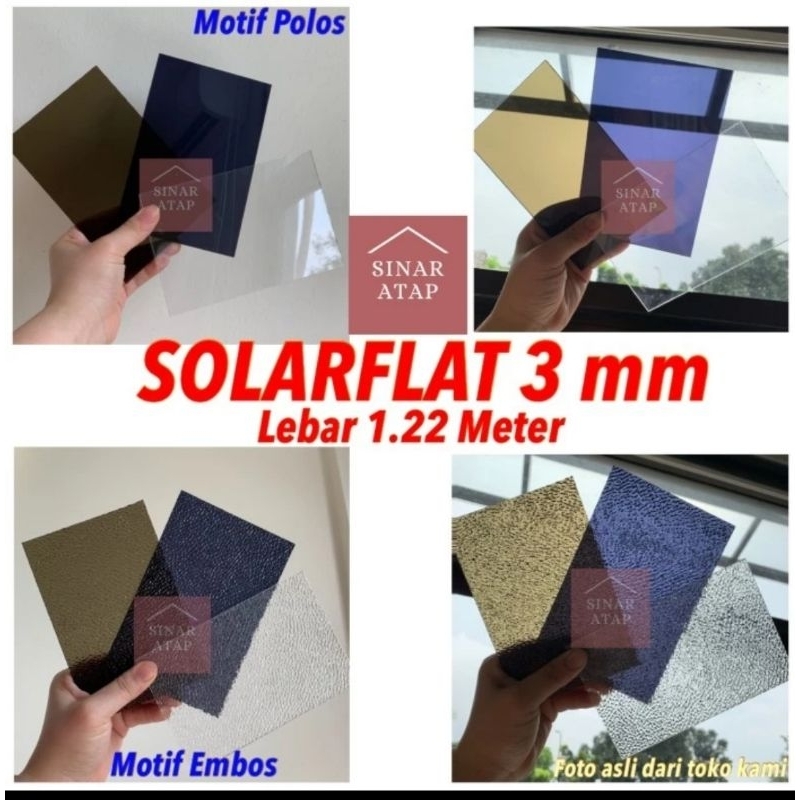 Jual SolarFlat 3 mm | Shopee Indonesia