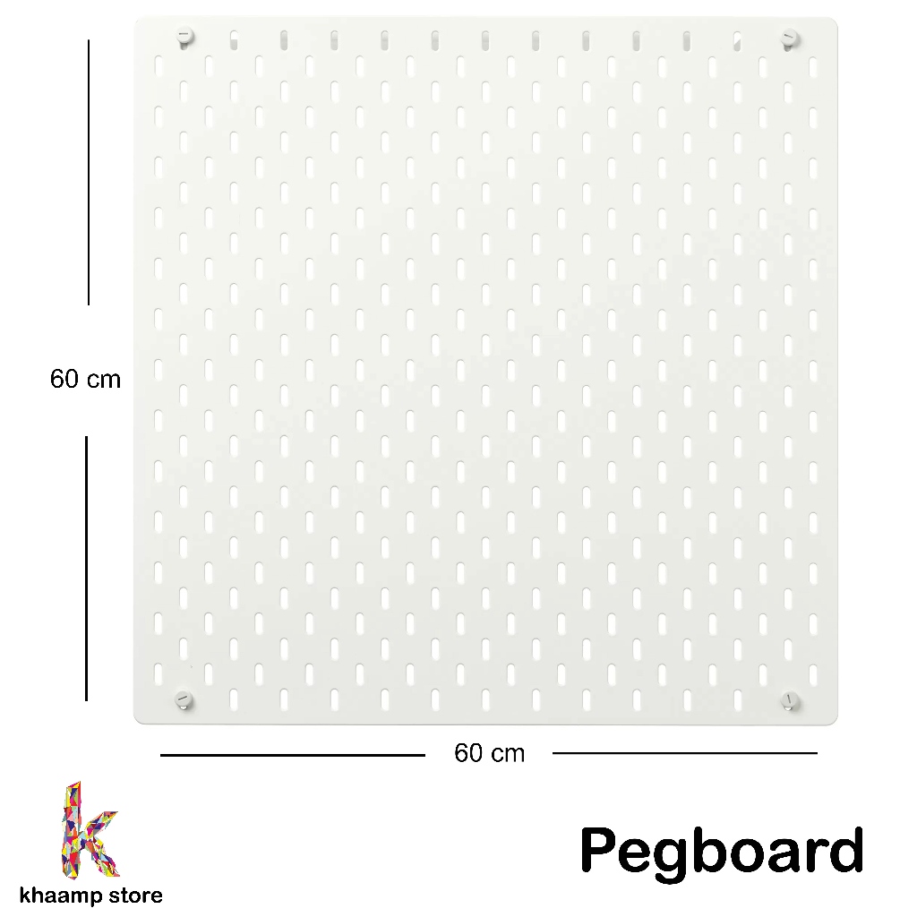 Jual custom pegboard ukuran 60 x60 cm | Shopee Indonesia