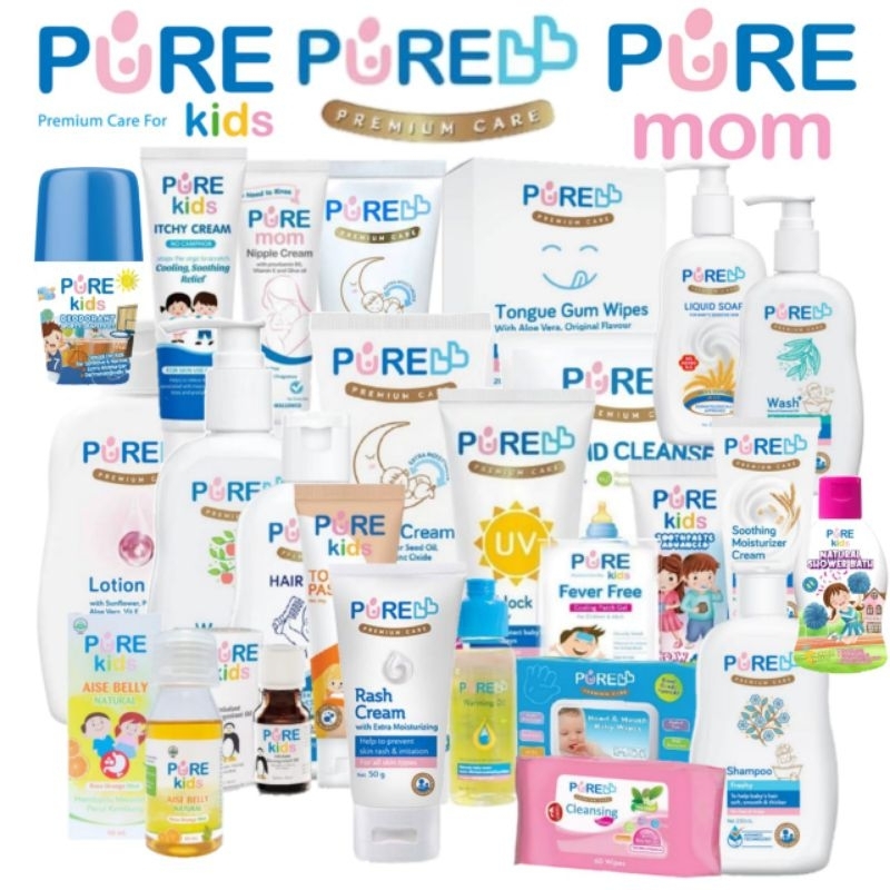 Jual PURE KIDS PURE BB PURE MOM | Pure Kids Inhalant Itchy Cream Fever ...