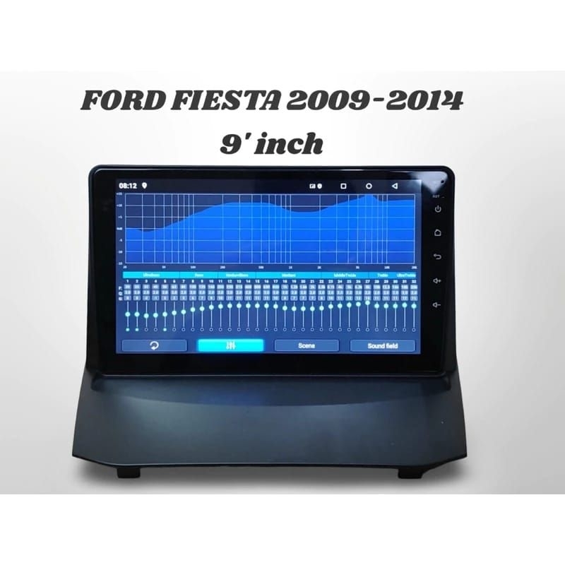 Jual Frame Head Unit 9 inch Ford Fiesta 2009 - 2014 | Shopee Indonesia