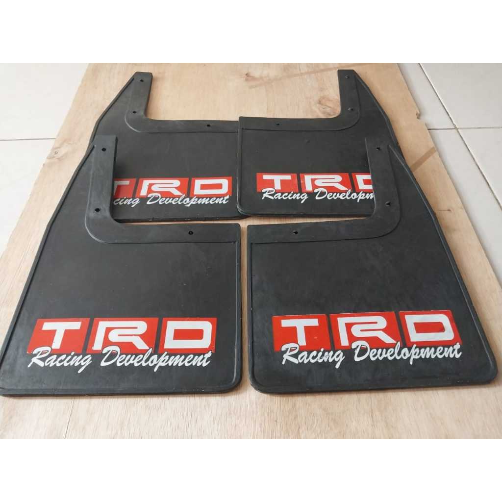 Jual Karpet lumpur roda TRD Racing development Universal Mobil Sedan ...