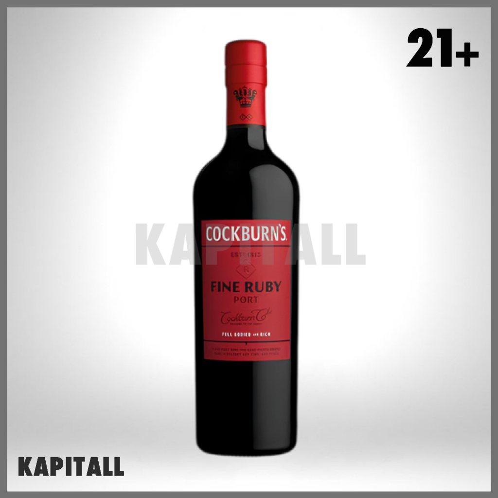 Jual WINE COCKBURNS FINE RUBY PORT 750ml | Shopee Indonesia