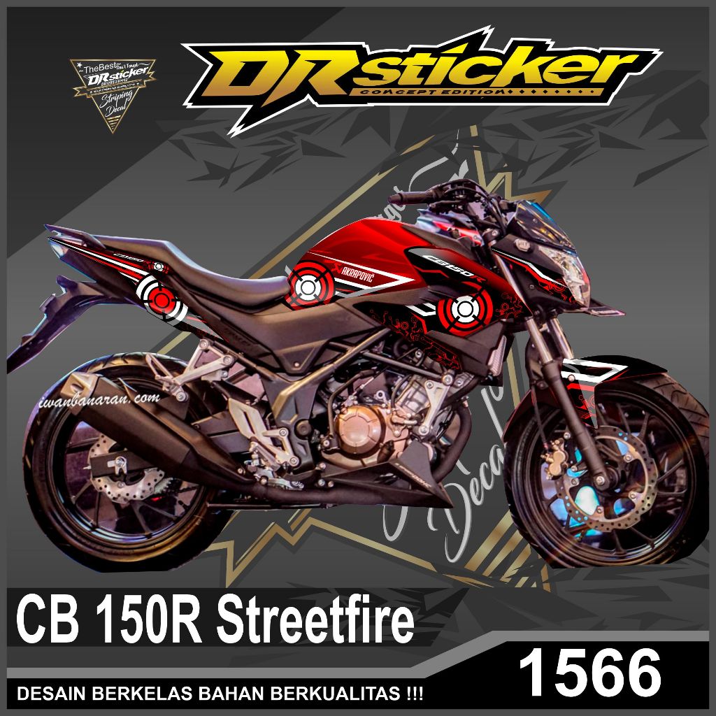 Jual Decal Sticker Cb150R Streetfire Limited Edition Circle grafis ...
