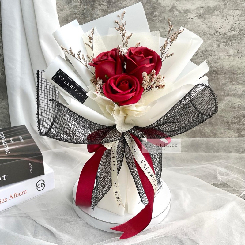 Jual BUKET BUNGA SABUN FLOWER SOAP BUKET ARTIFICIAL BUKET BUNGA MAWAR ...