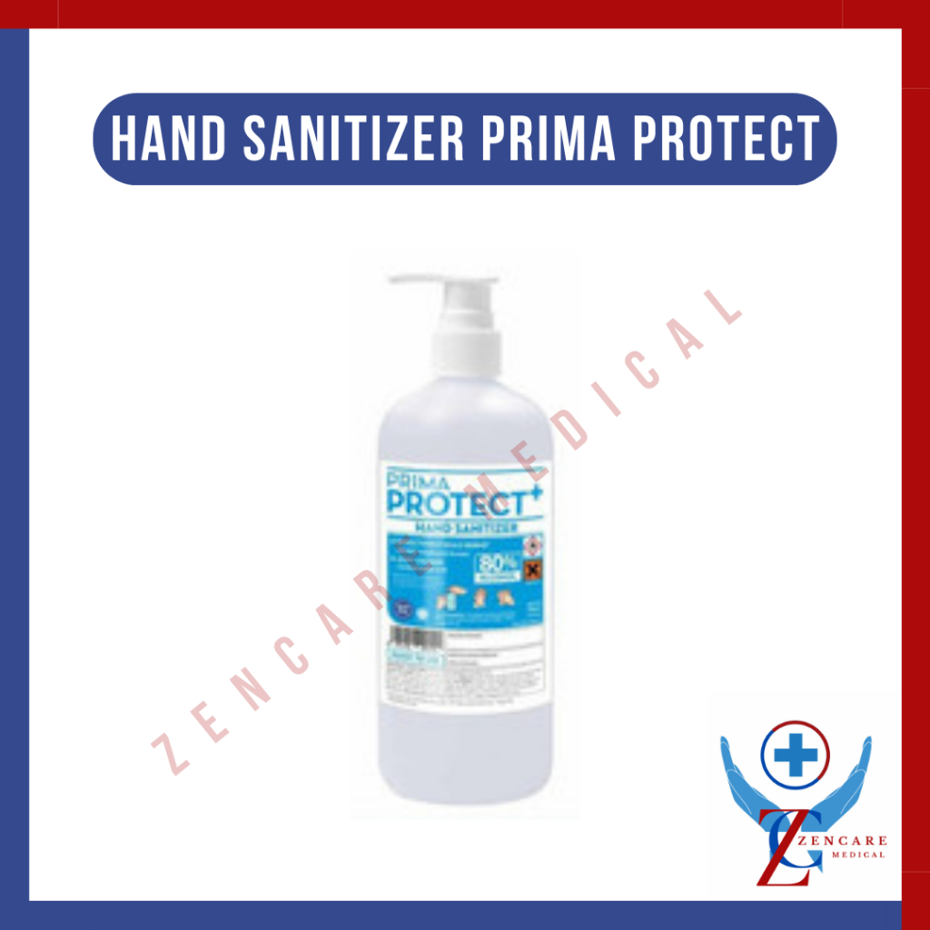 Jual Hand Sanitizer Prima Protect Cair Pump 500 ML | Shopee Indonesia