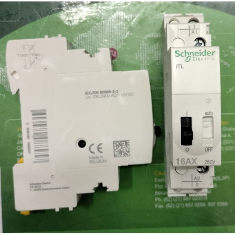 Jual Relay Impulse iTL 16AX 1NO 16A A9C30811 Schneider,Mohon Cek Stock ...