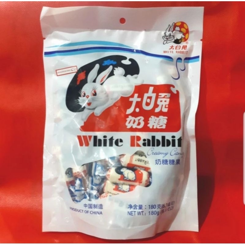 Jual Permen Imlek Kelinci White Rabbit Original 180gr Imlek Candy ...