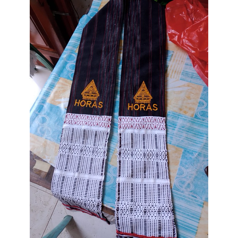 Jual Stola Ulos Ragi Pucca - Ragi Hidup Bordir Komputer | Shopee Indonesia