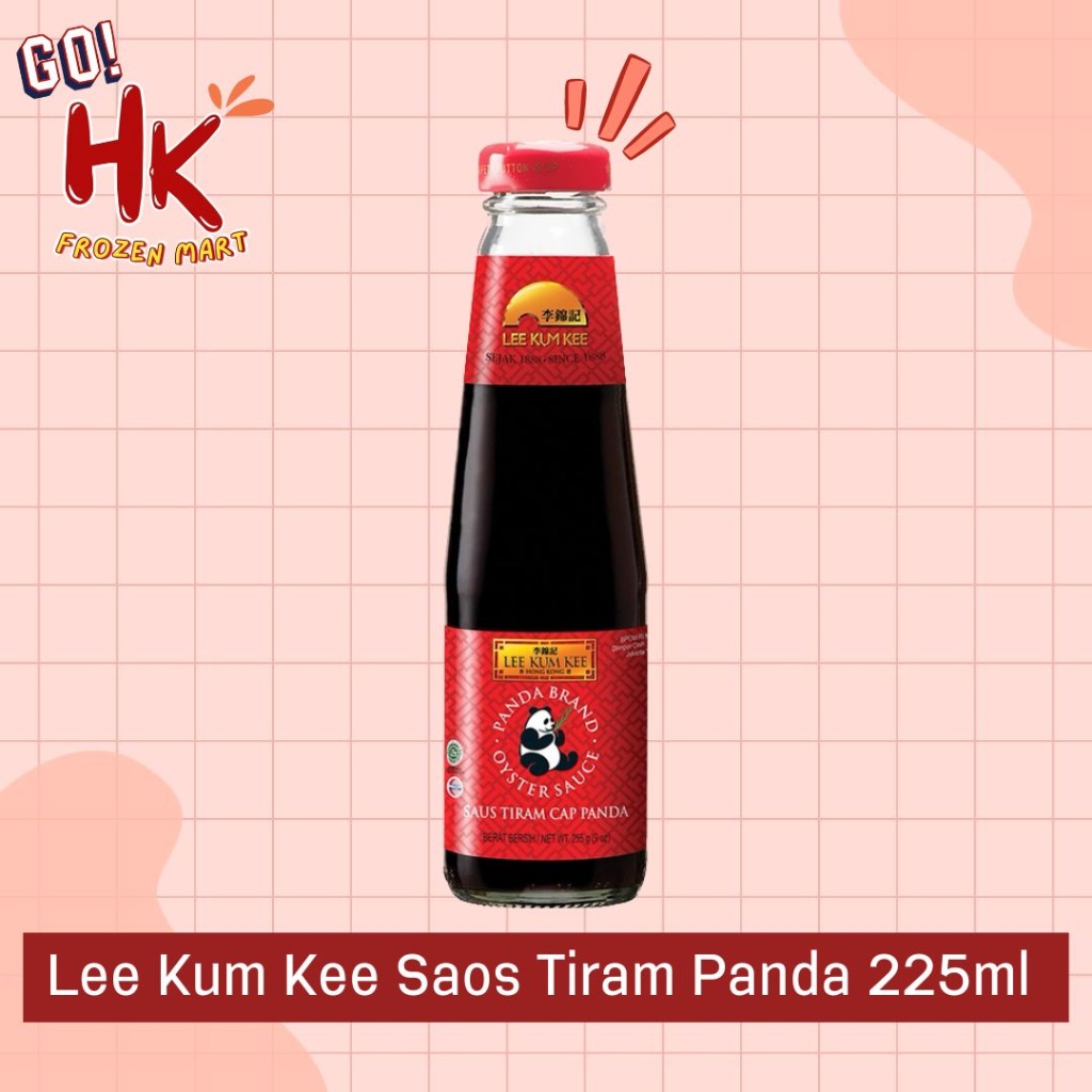 Jual Lee Kum Kee Saos Tiram cap Panda 225gr | halal oyster sauce saus ...