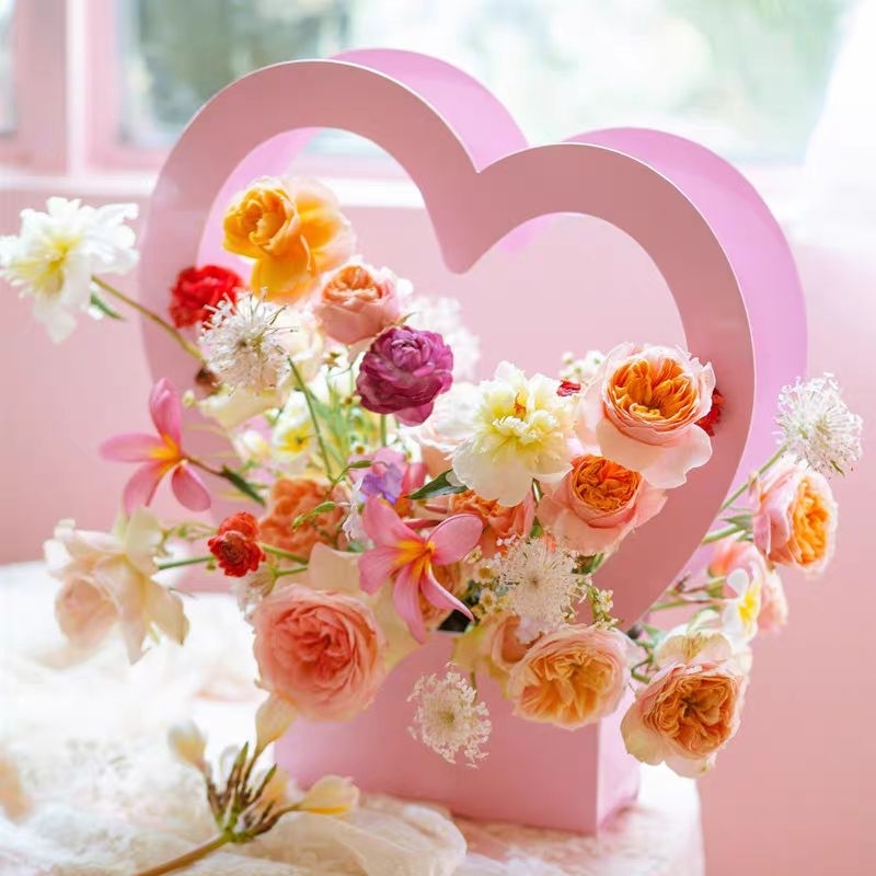 Jual (3PCS) kotak bunga valentine kotak bunga love gift box valentine ...