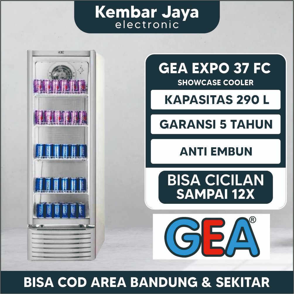 Jual SHOWCASE GEA TYPE EXPO 37 FC GARANSI RESMI | Shopee Indonesia