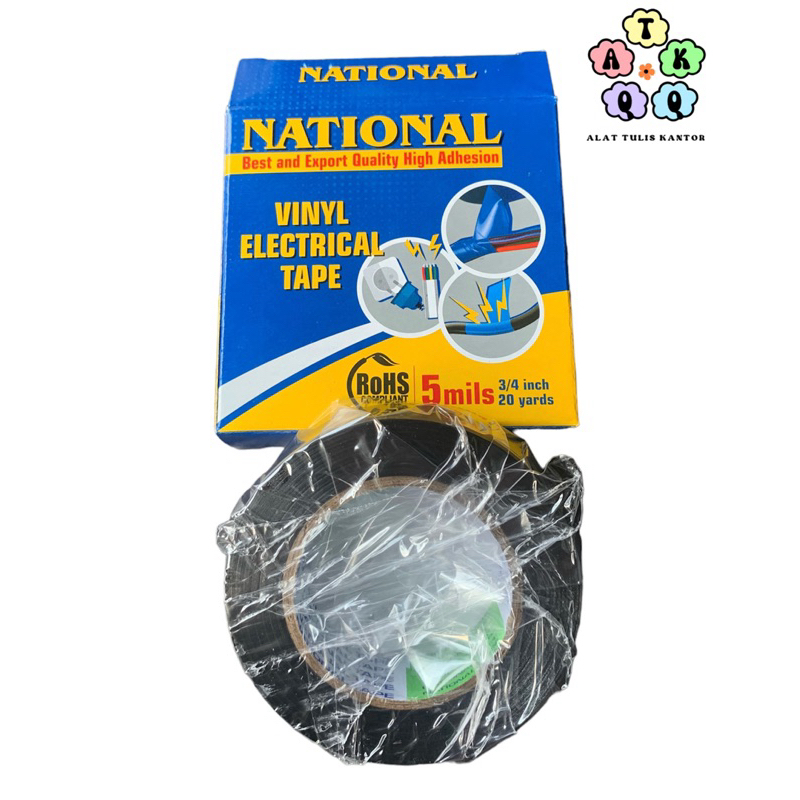 Jual ISOLASI NATIONAL/ISOLASI LISTRIK/ISOLASI MURAH | Shopee Indonesia