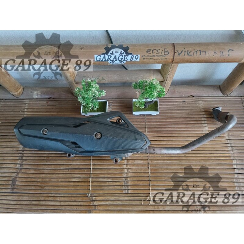 Jual Knalpot standar original plus swing arm Honda Vario 150 LED old kode k59 second copotan ...