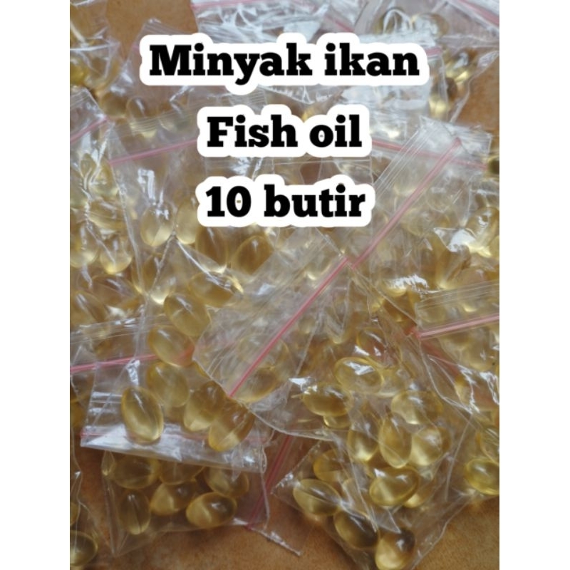 Jual Minyak ikan / fish oil 10 butir | Shopee Indonesia