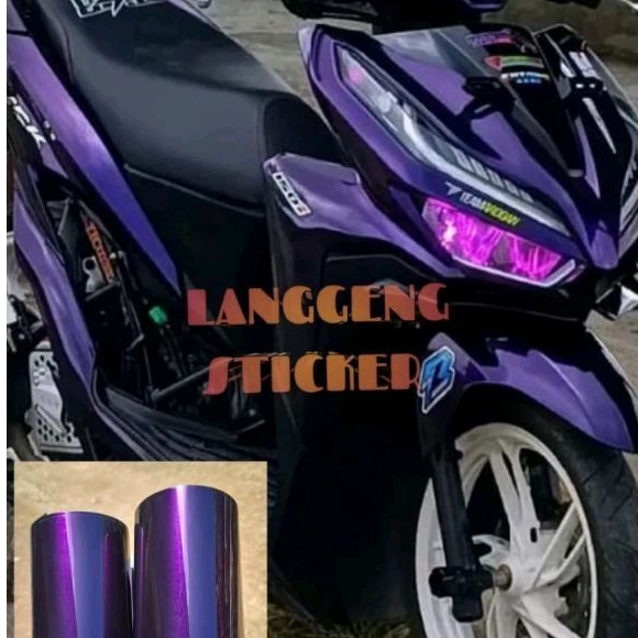 Jual Sticker Scotlite Moonlight Purple Super Glossy Premium Stiker ...