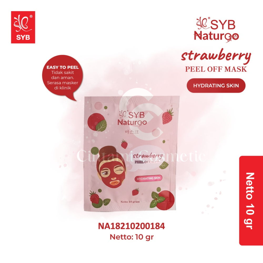 Jual SYB NATURGO Peel Off Mask Sachet (Satuan Ecer) | Shopee Indonesia