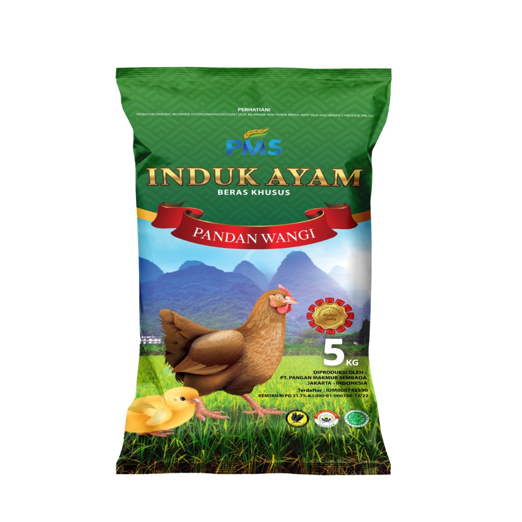 Jual Beras INDUK AYAM - PANDAN WANGI 5 KG | Shopee Indonesia