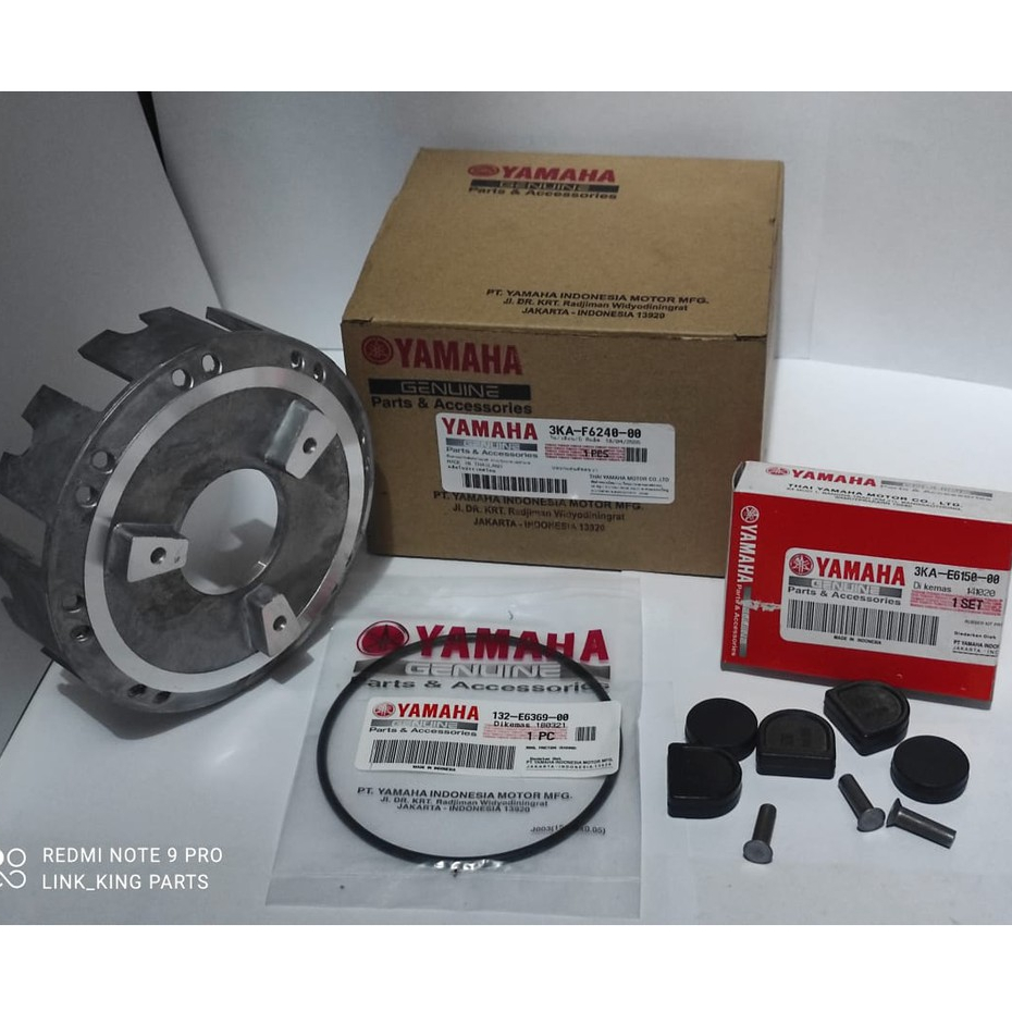 Jual MANGKOK RUMAH KOPLING RX KING SET PLUS KARET SEAL RUMAH KOPLING RX KING YAMAHA 132-E6369-00 ...