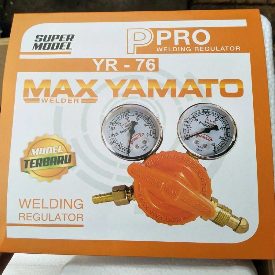 Jual Regulator LPG Max Yamato YR 76 LPG Gas Welding Regulator YR76 Regulator Elpiji Regulator ...