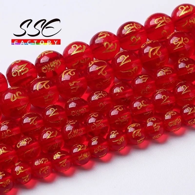 Jual Manik Batu Mantra Mane padme hum Bahan gelang emas | Shopee Indonesia