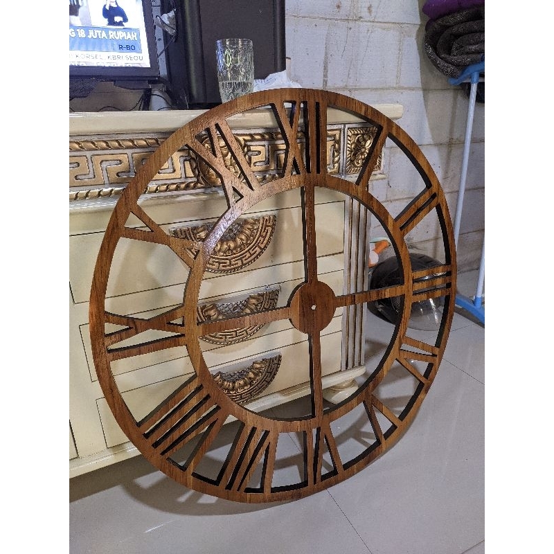 Jual Jam Dinding Bulat Romawi 60 cm | Shopee Indonesia