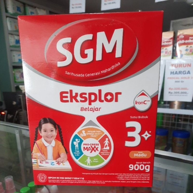 Jual SGM Eksplor 3+ 900gr (madu,vanila) | Shopee Indonesia