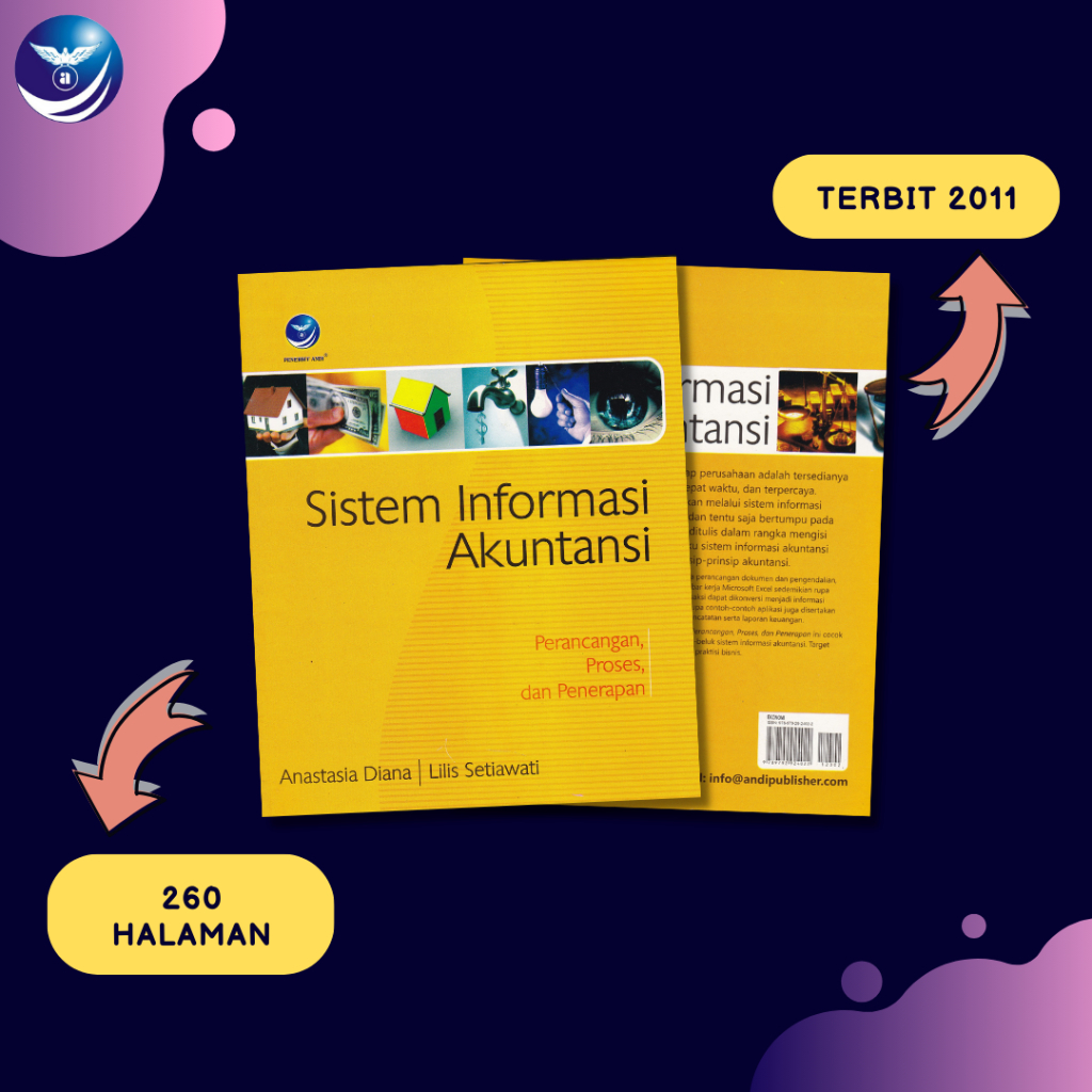 Jual Penerbit Andi - Buku Sistem Informasi Akuntansi: Perancangan, Proses, Dan Penerapan ...