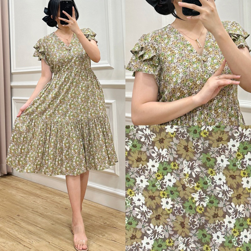 Jual Amariel Jenny Dress Daster Nyaman Bumil Busui Friendly | Shopee ...