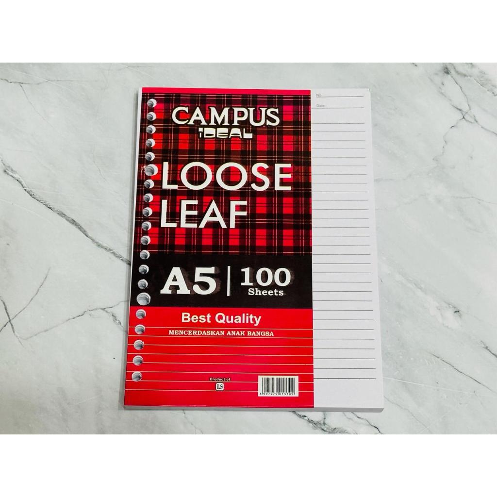 Jual Kertas File MURAH Loose leaf A5 100 Lembar | Shopee Indonesia