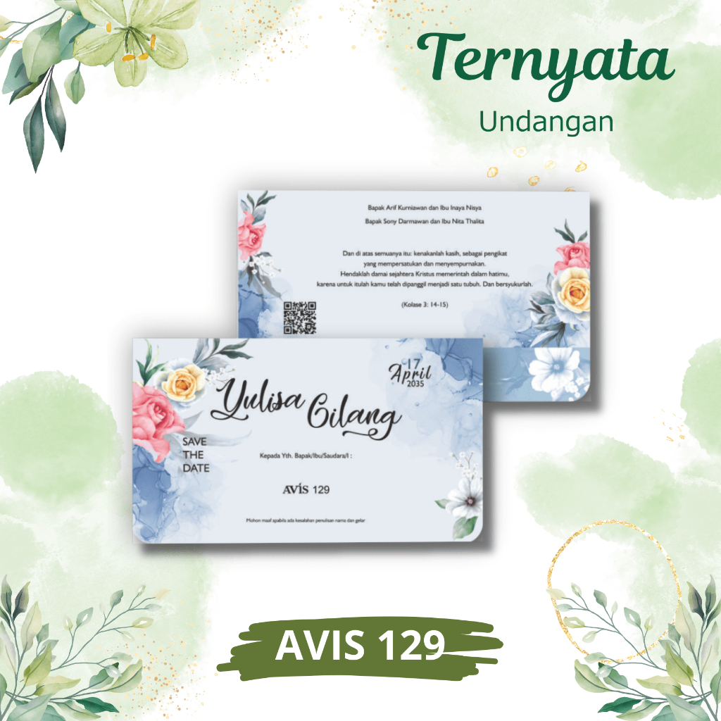 Jual Blangko undangan atau kertas undangan pernikahan bisa untuk khitan ...