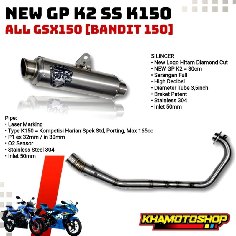 Jual WRX NEW GP K2 SS K150 ALL GSX150 [BANDIT 150] | Shopee Indonesia