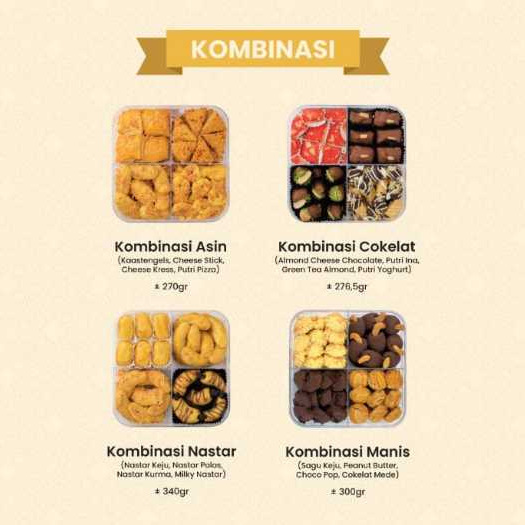 Jual [KOMBINASI INA COOKIES] KUE KERING INA COOKIES KUE LEBARAN 2024 ...