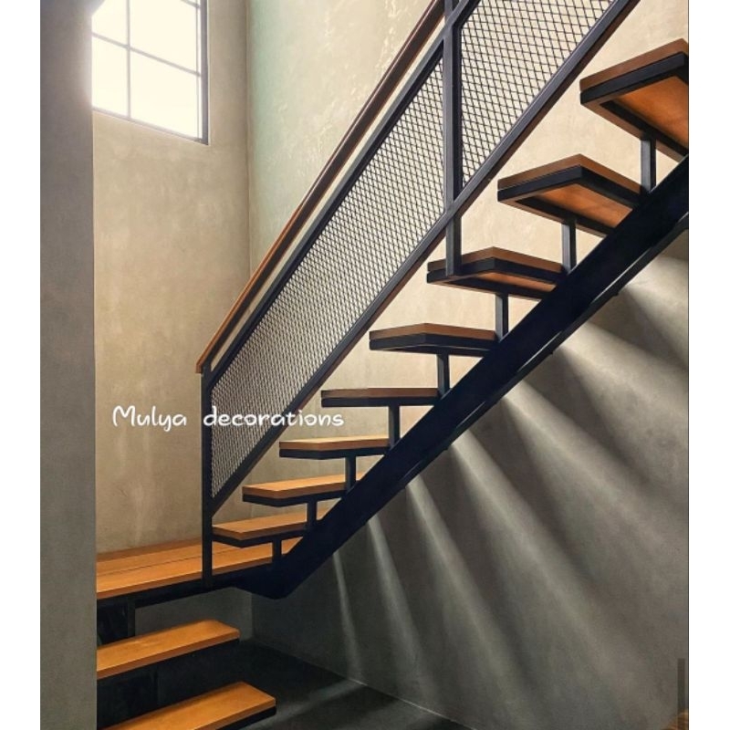 Jual tangga besi trap kayu tangga terlaris | Shopee Indonesia